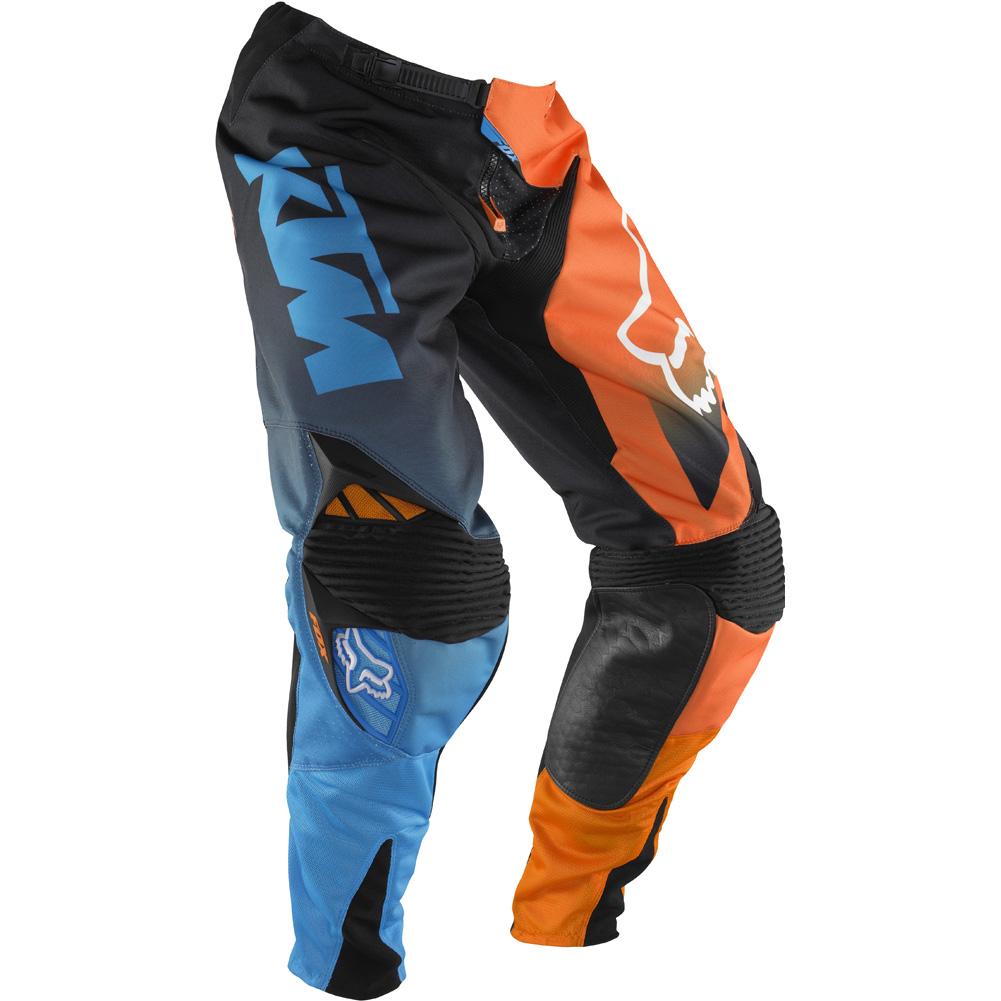 Pánské MX Kalhoty FOX 360 KTM Pant Black/Orange