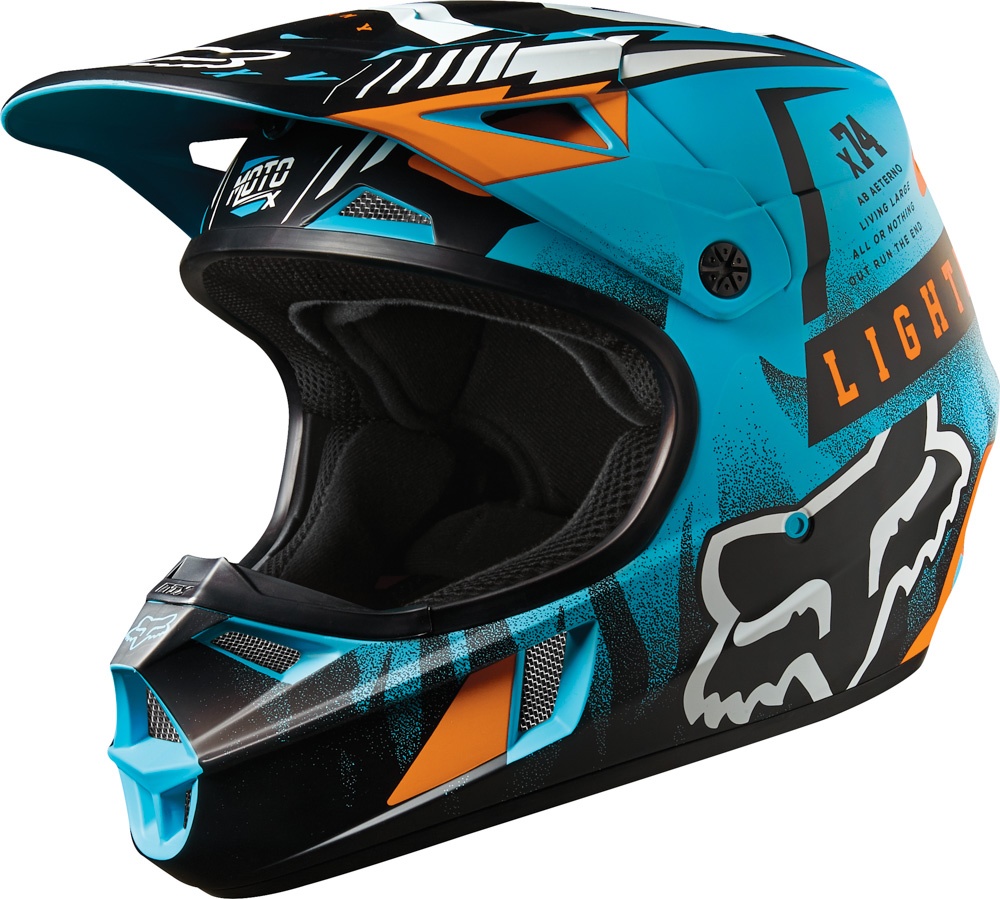 V2 VICIOUS HELMET, ECE Aqua | FoxOblečení